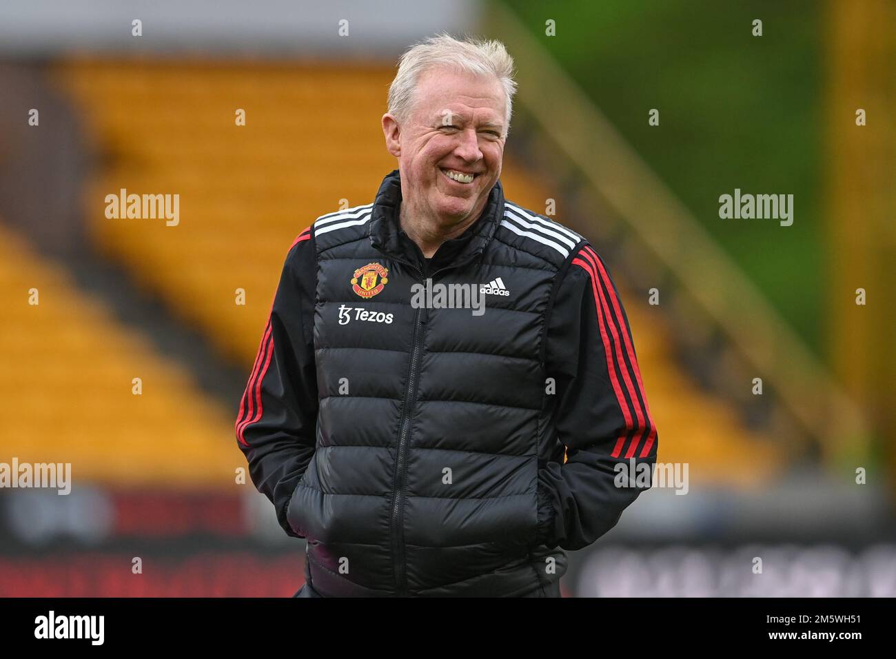 Steve McClaren arrives ahead of the Premier League match Wolverhampton ...