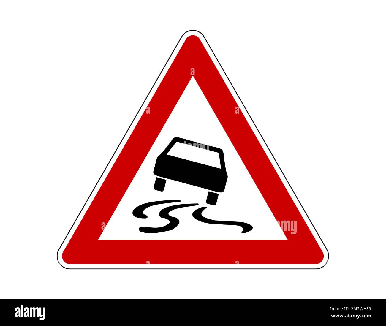 Road Safety Signs Board for Trucks and Cars Stock Photo - Alamy