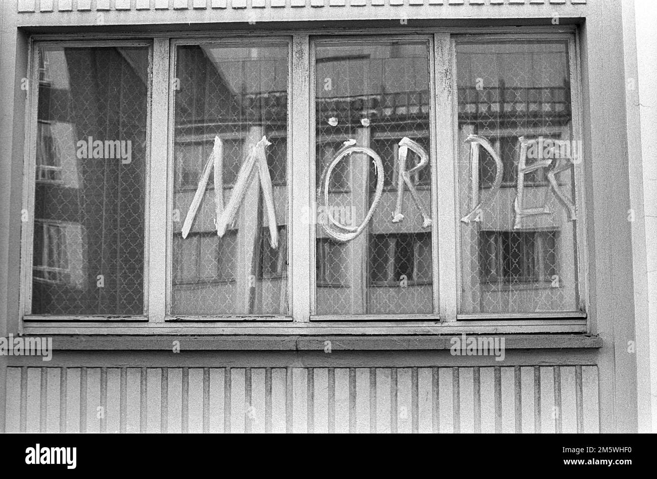 Berlin germany building stasi headquarters Black and White Stock Photos ...