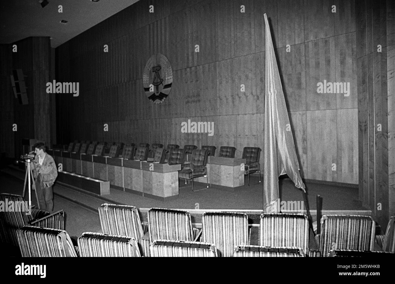 GDR, Berlin, 19 February 1990, GDR State Security Headquarters in ...