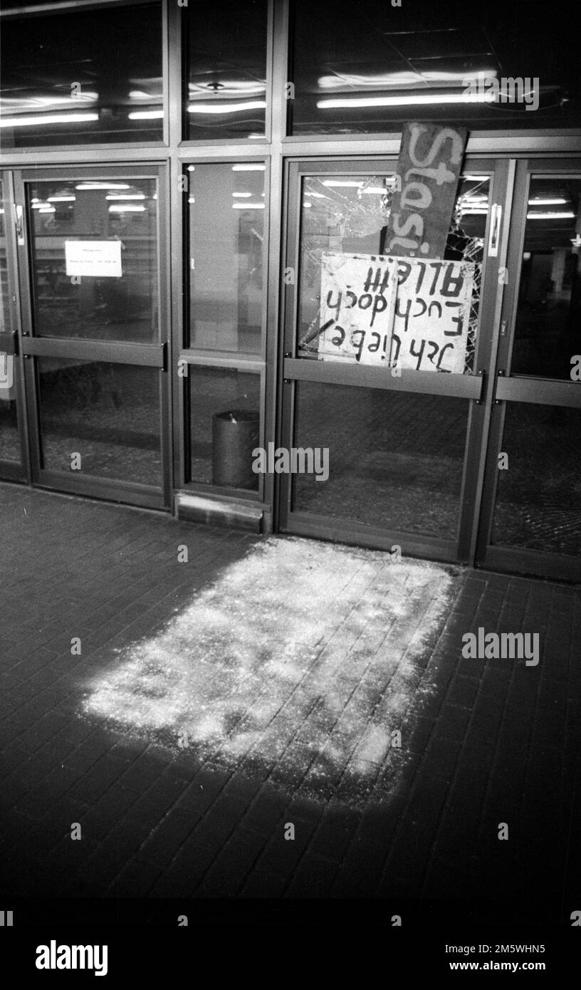 Berlin germany building stasi headquarters Black and White Stock Photos ...