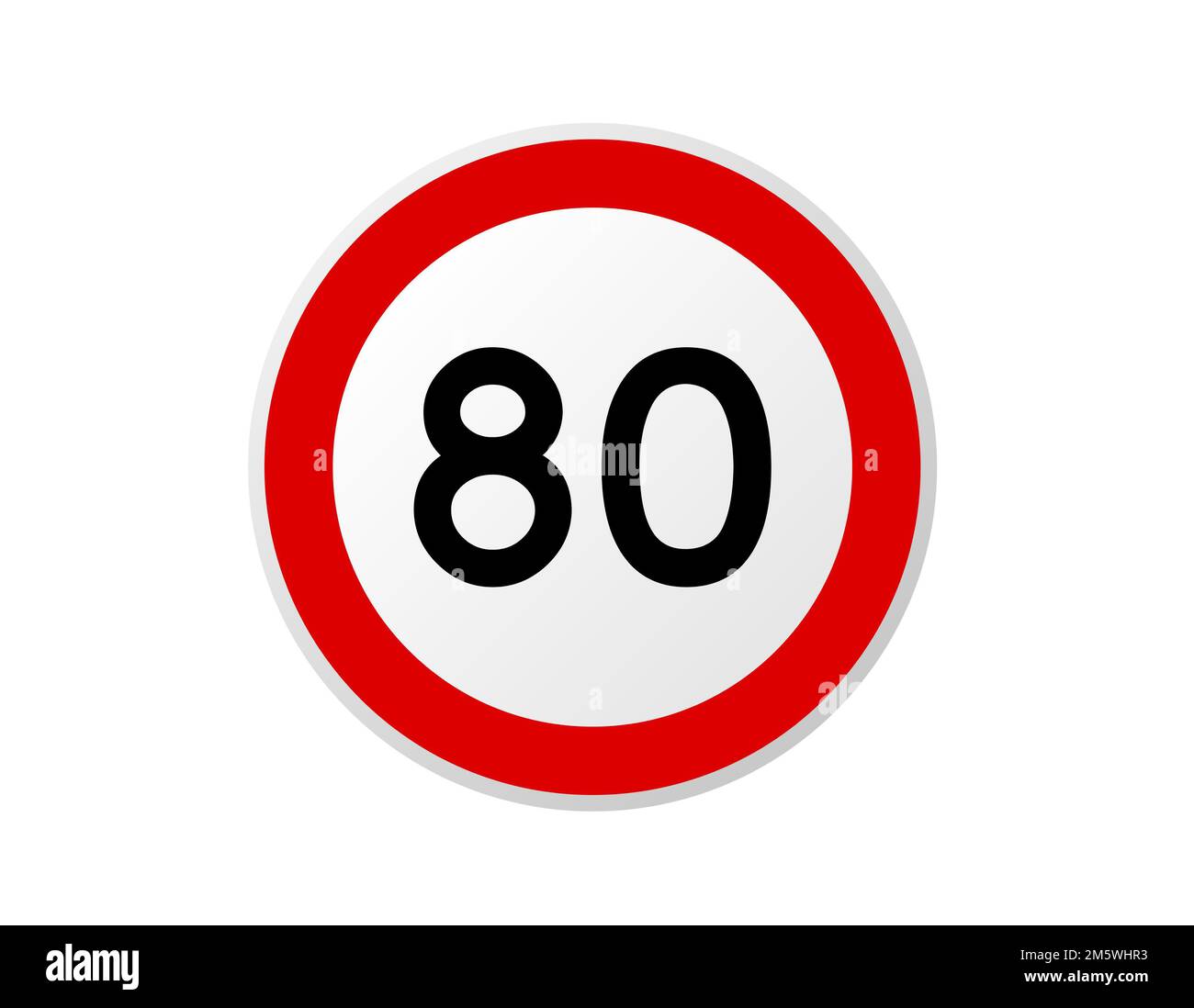 Road Safety Signs Board for Trucks and Cars Stock Photo - Alamy