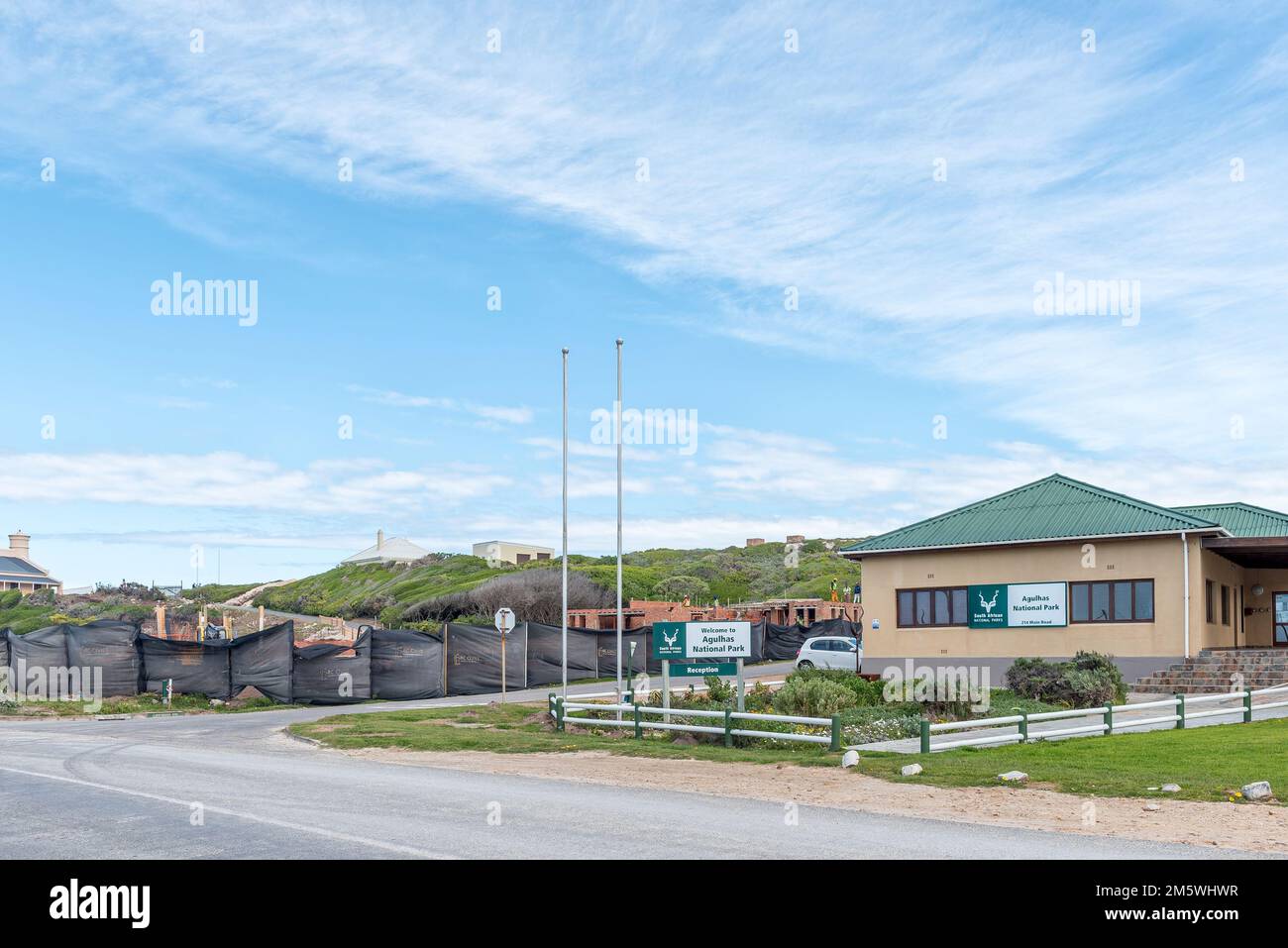 L'Agulhas, South Africa - Sep 22, 2022: Offices of the Agulhas National ...