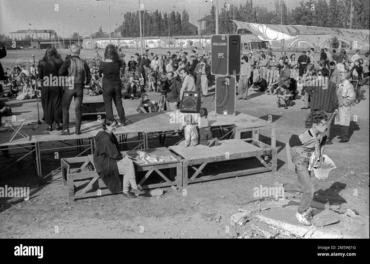 Germany, Berlin, 03. 10. 1990, foundation of the "Autonomous Republic ...