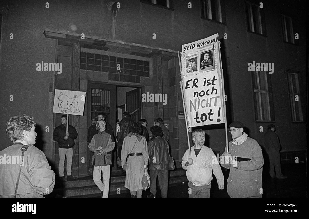 Berlin germany building stasi headquarters Black and White Stock Photos ...