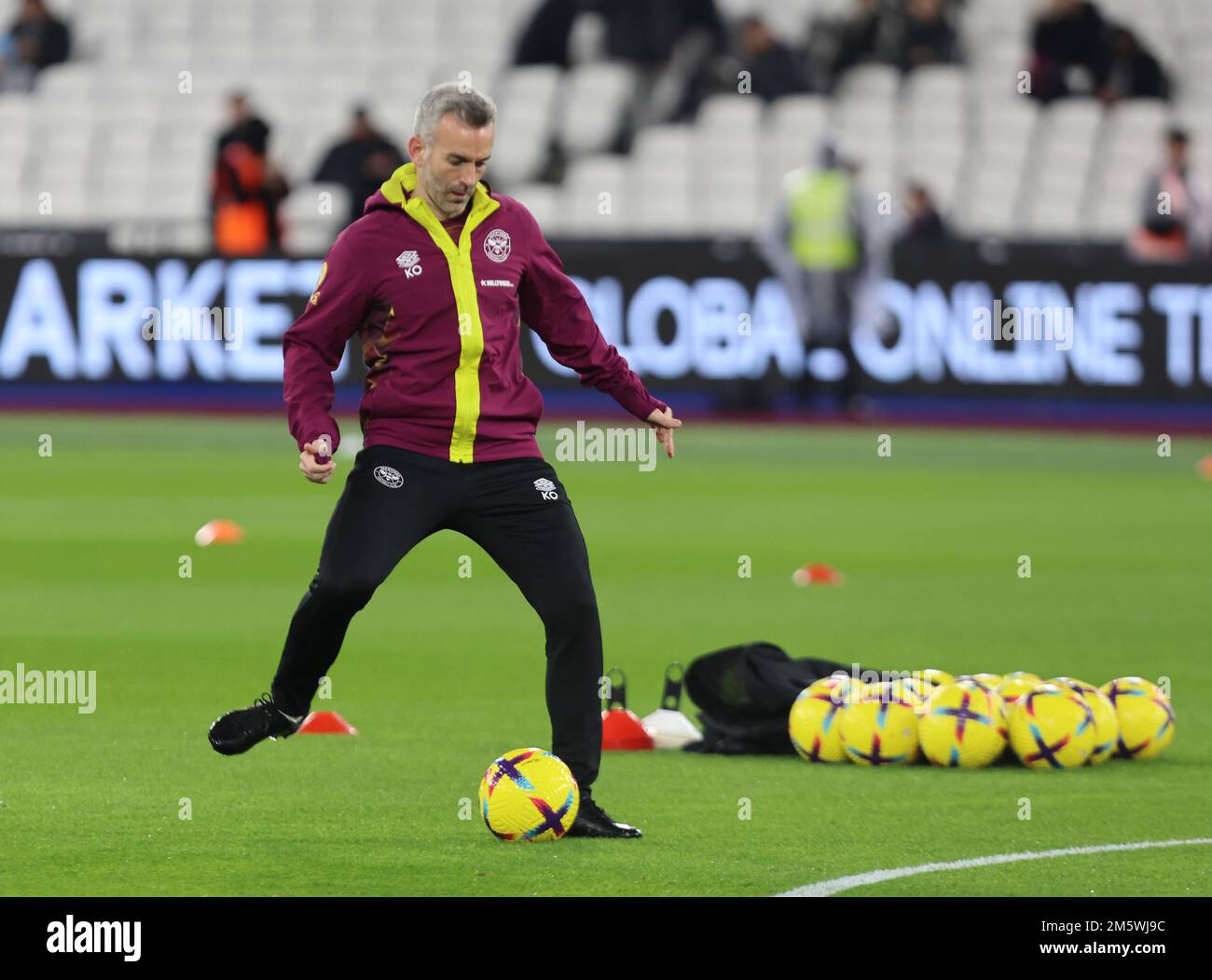 London ENGLAND - December 30 Kevin O'Connor Assistant First Team Coach ...