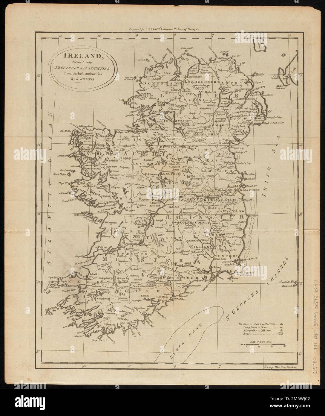 Ireland, divided into provinces and counties : from the best ...