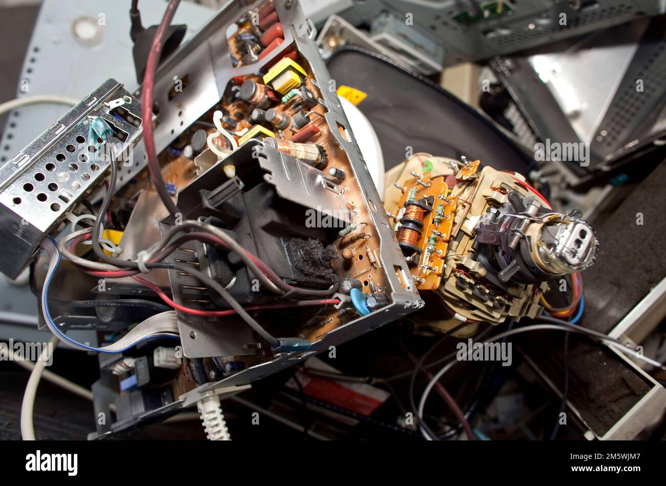 Processing e-waste by ROS Amsterdam.Amsterdam Holland. vvbvanbree ...