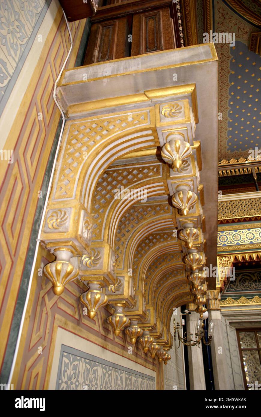 Yildiz Hamidiye Mosque, located in Istanbul, Turkey, II. It was built ...