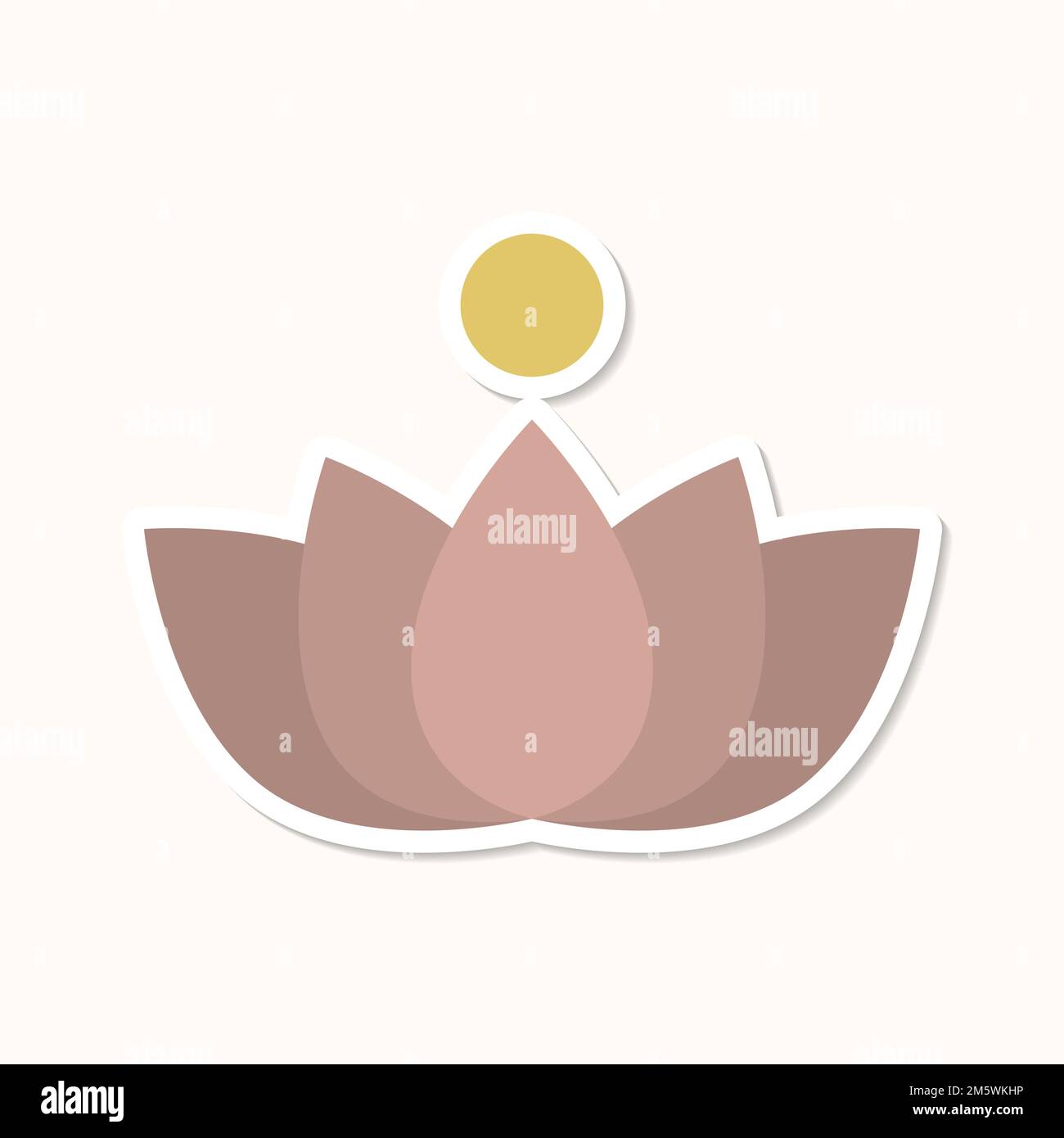 Lotus flower trust Stock Vector Images - Alamy