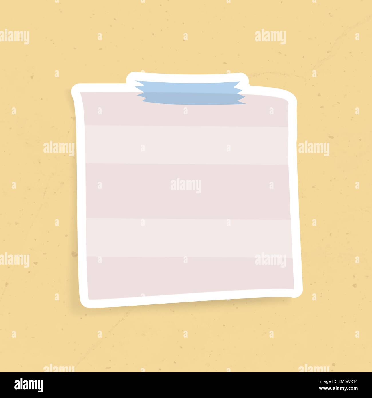 Pink reminder note sticker vector Stock Vector Image & Art - Alamy