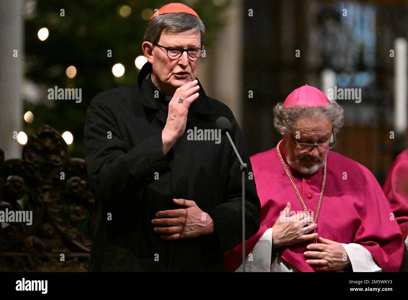 Cologne, Germany. 31st Dec, 2022. Cardinal Rainer Maria Woelki at the ...