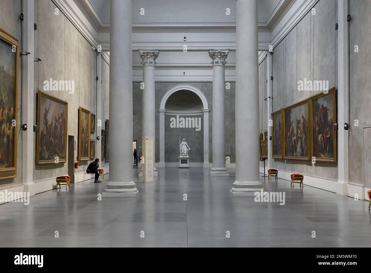 National gallery, monumental complex of Pilotta, Parma, Italy Stock ...