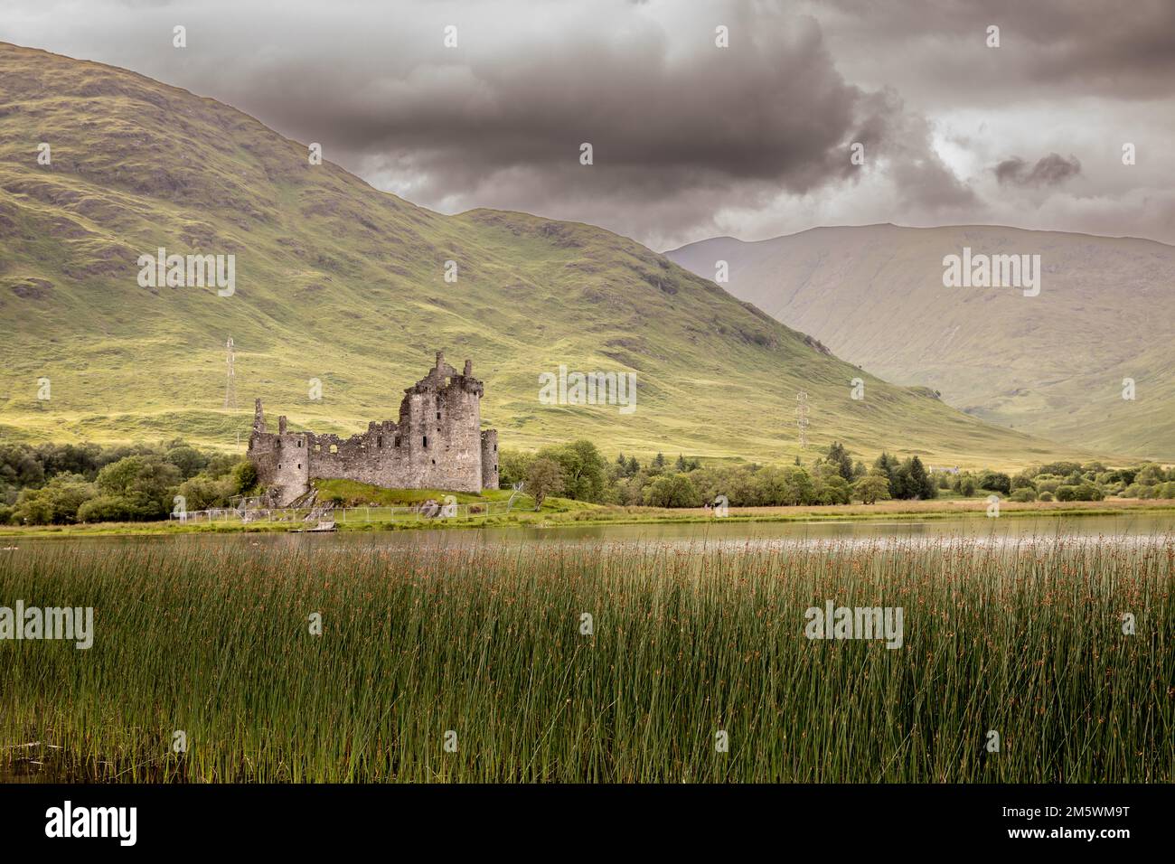 Kilchurn Castle, Lochawe, Dalmally, Scotland, UK Stock Photo - Alamy