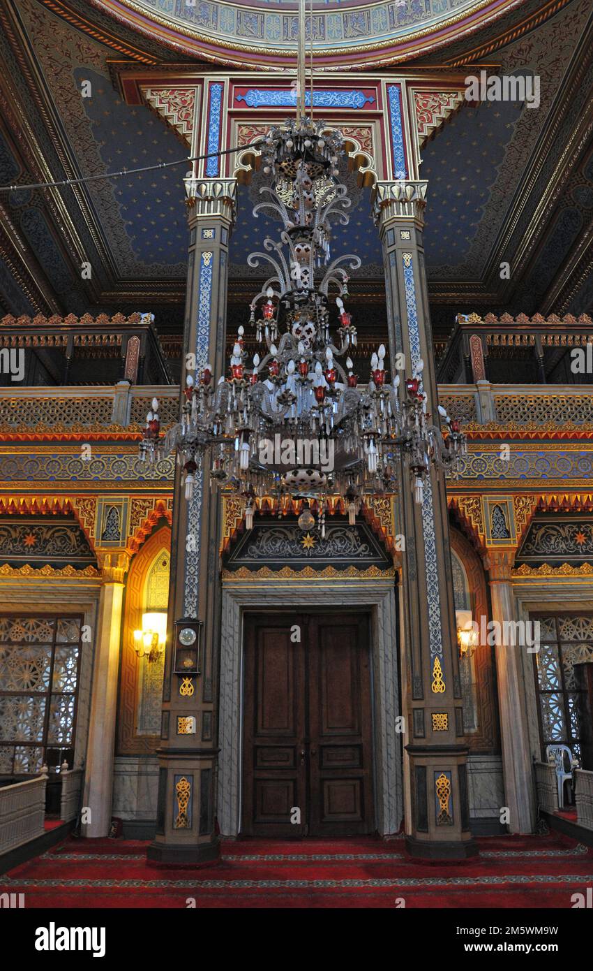 Yildiz Hamidiye Mosque, located in Istanbul, Turkey, II. It was built ...