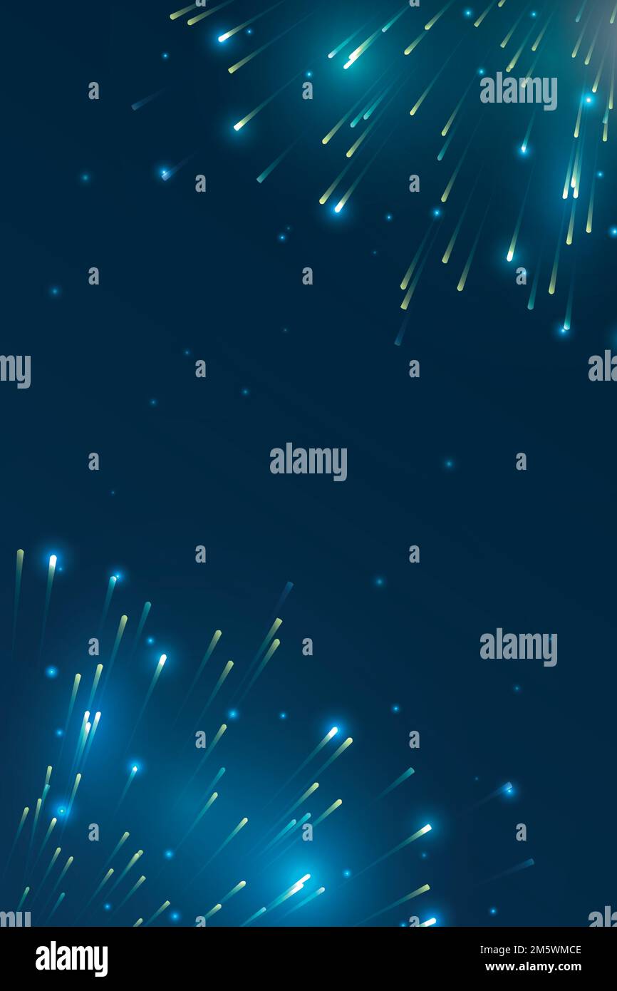 Green neon meteor background design vector Stock Vector Image & Art - Alamy