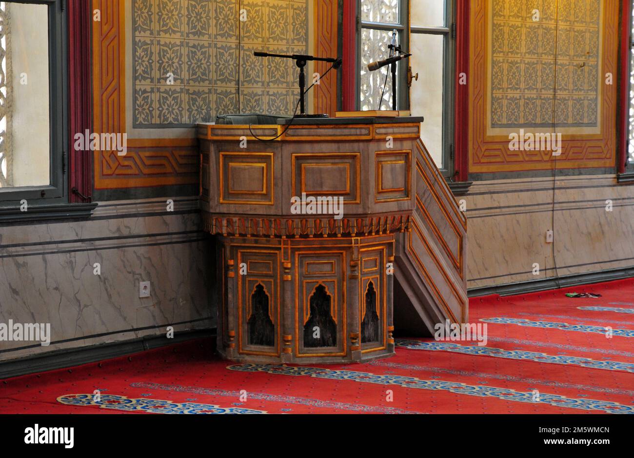 Yildiz Hamidiye Mosque, located in Istanbul, Turkey, II. It was built ...