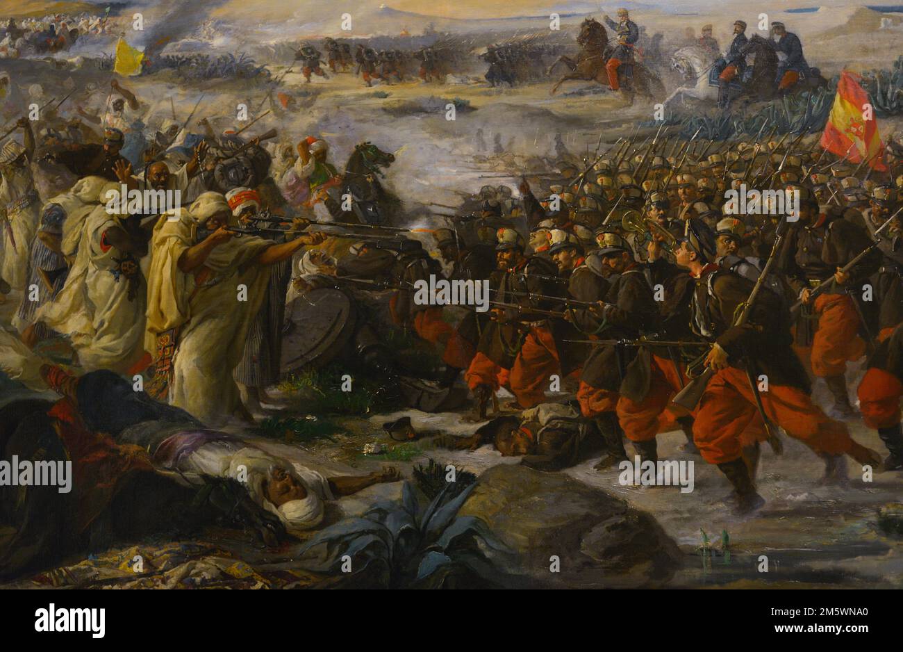 Hispano-Moroccan War (1859-1860). Military conflict between Spain and the Sultanate of Morocco ...