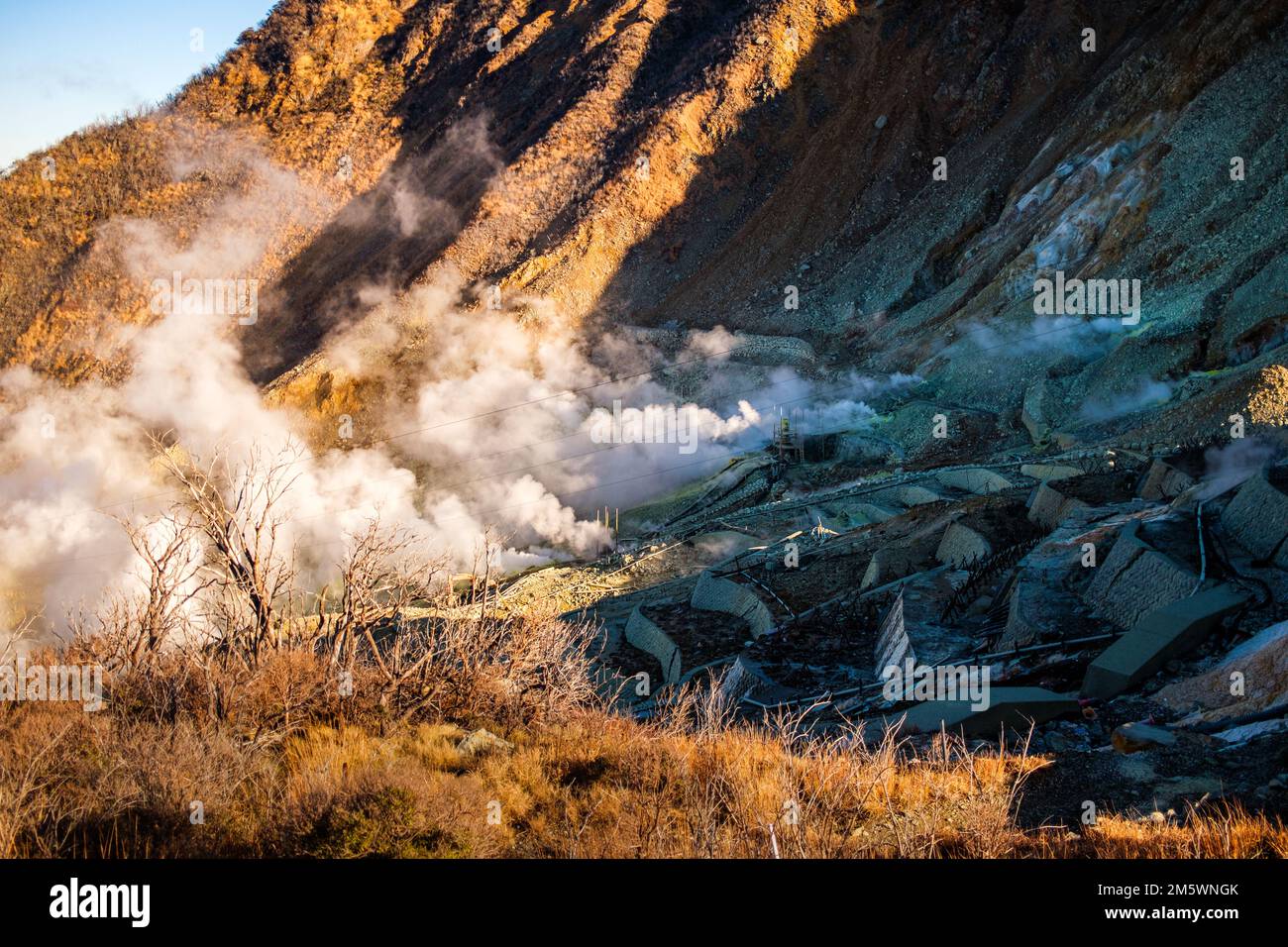 Formed over 3,000 years ago, this active volcanic zone draws tourists ...
