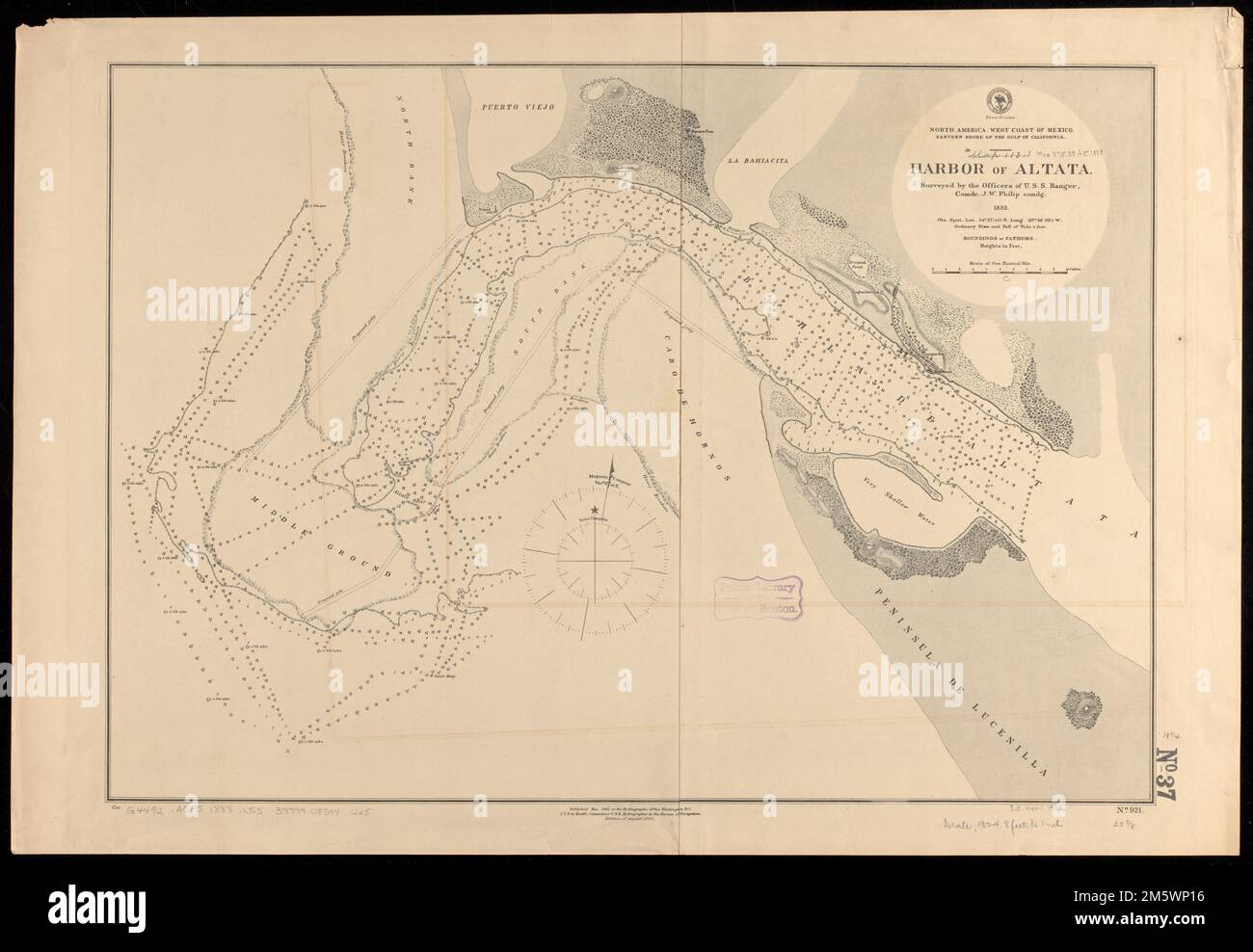 North America, west coast of Mexico, eastern shore of the Gulf of ...