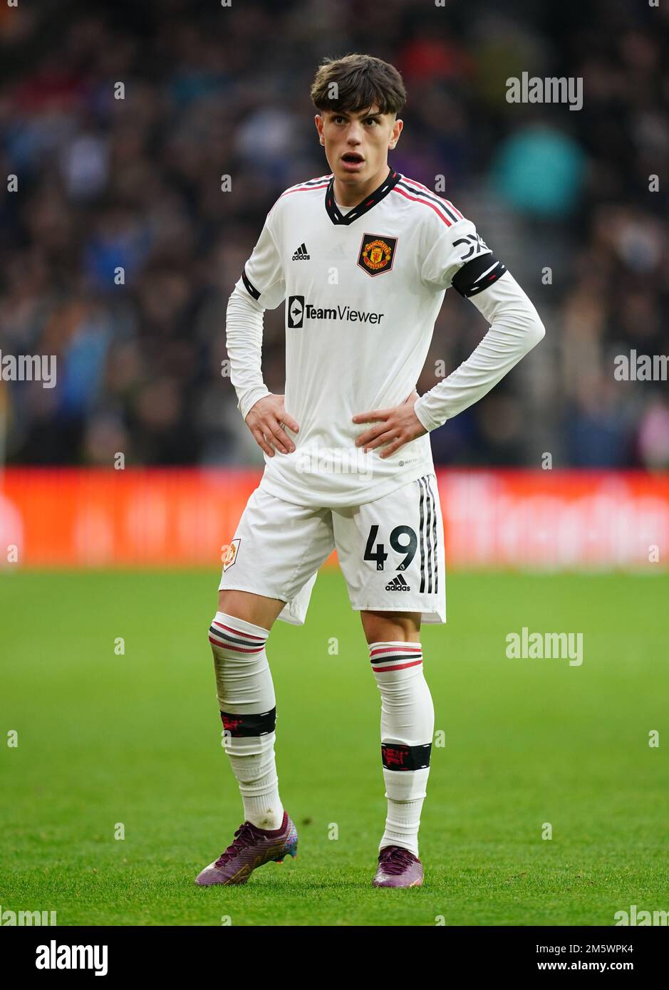 Garnacho during the hi-res stock photography and images - Alamy