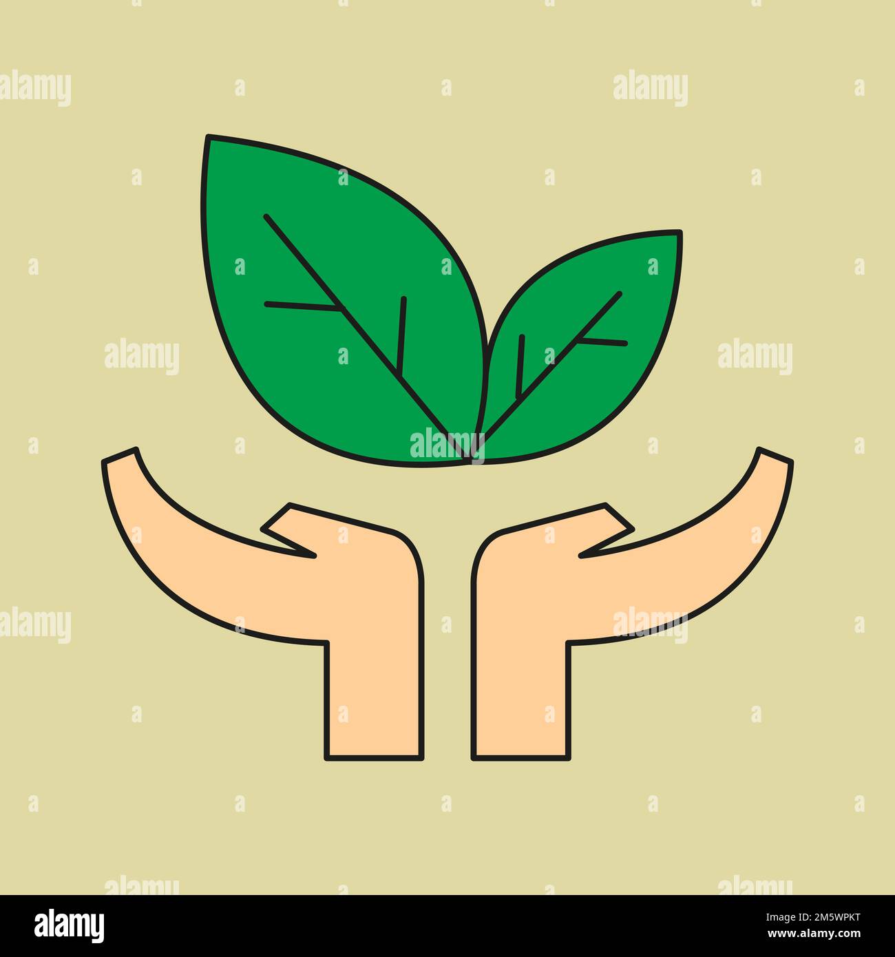 Save environment icon design element vector Stock Vector Image & Art ...