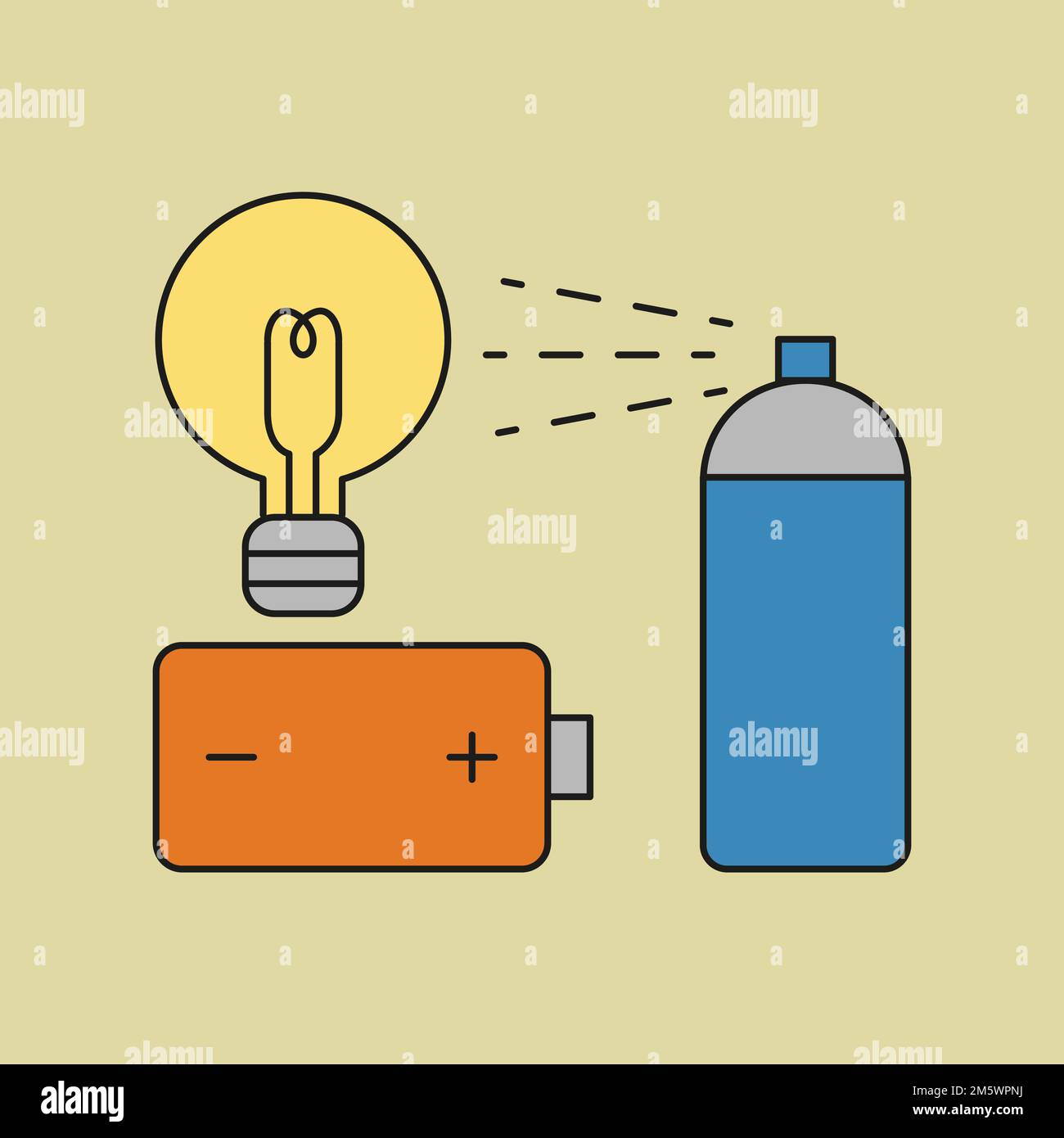 Hazardous waste environment icon design element vector Stock Vector ...