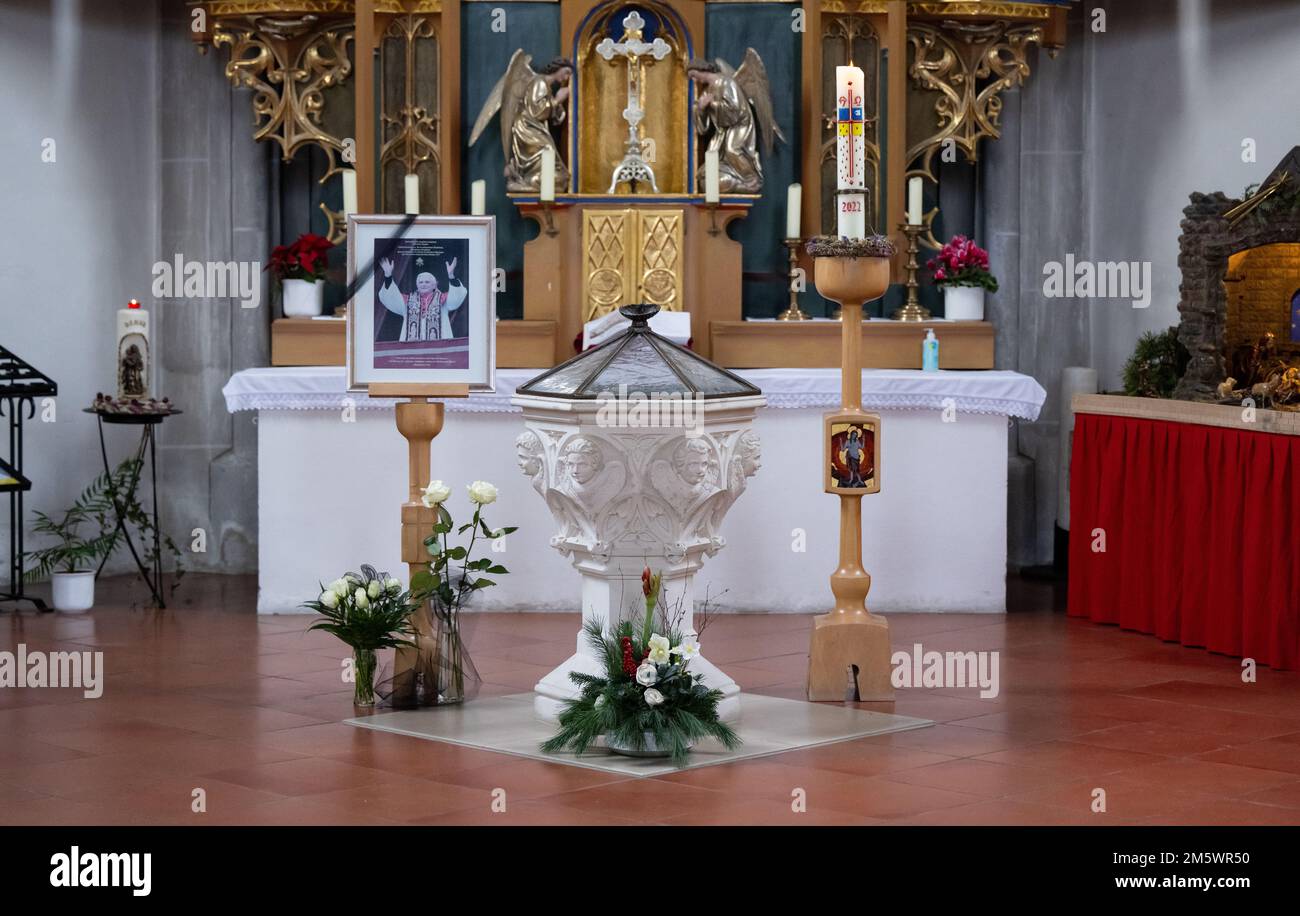 Baptismal font vatican hi-res stock photography and images - Alamy