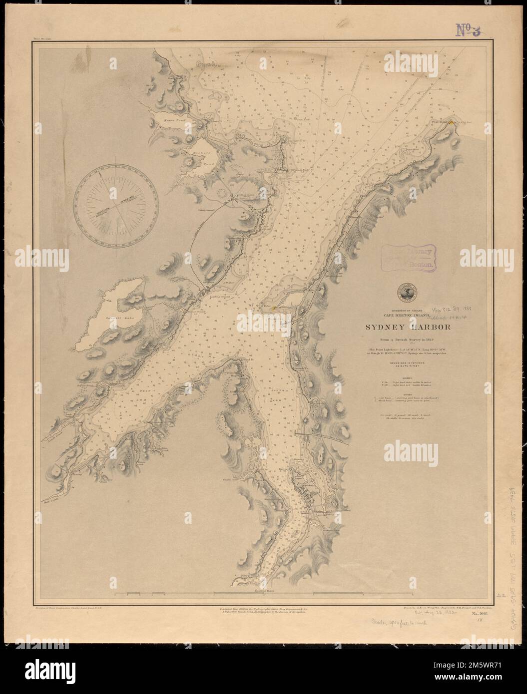 Dominion of Canada, Cape Breton Island, Sydney Harbor : from a British ...