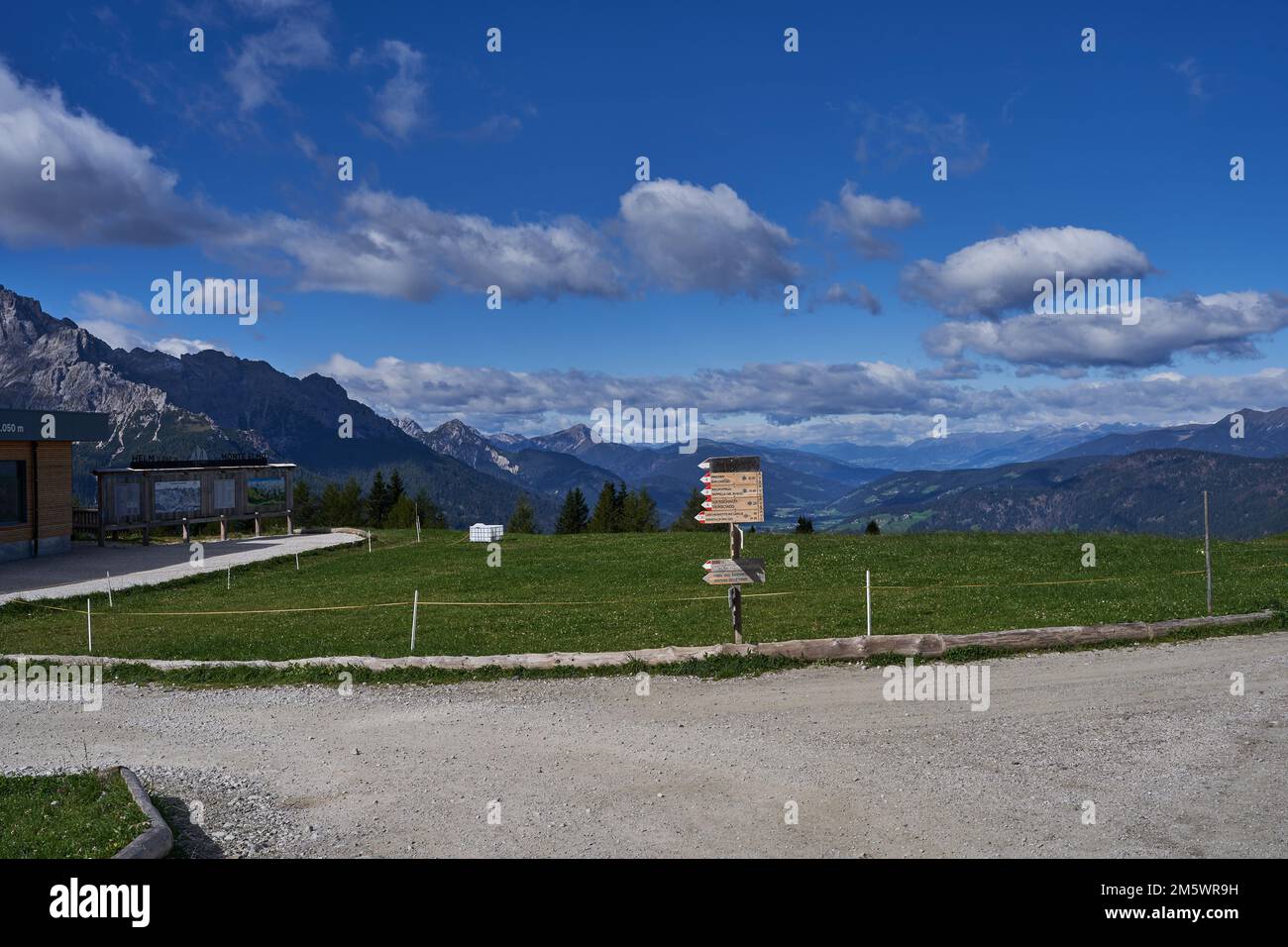Sexten, Italy - September 19, 2022 - the premium 10-seater “HELMJET ...