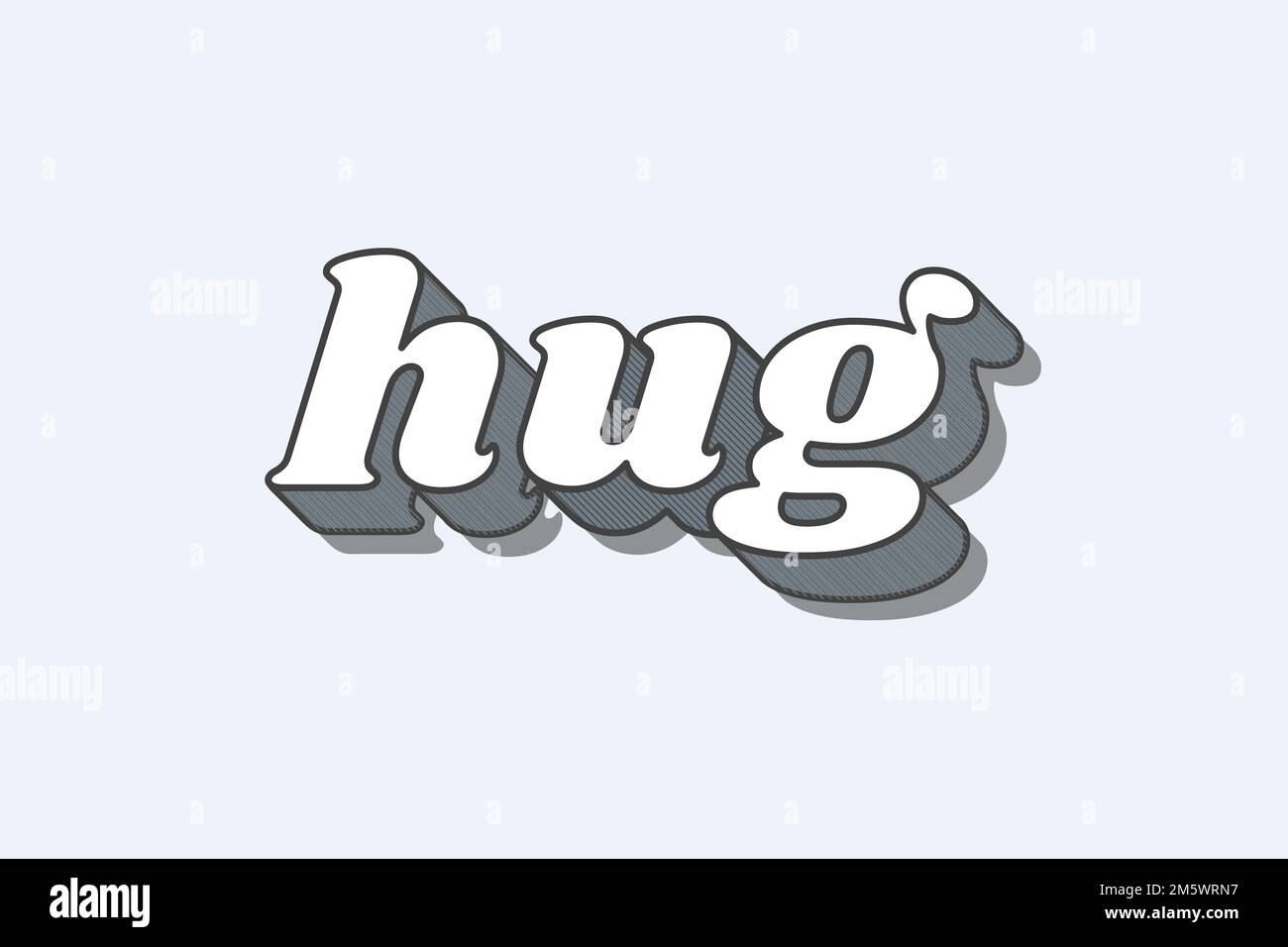 Hugging hug hugs Stock Vector Images - Alamy