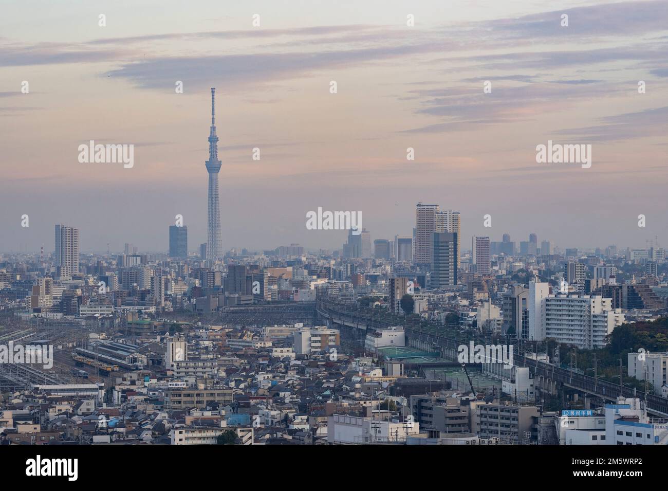 Tokyo, Japan. 10th Nov, 2022. The Tokyo Skytree television ...