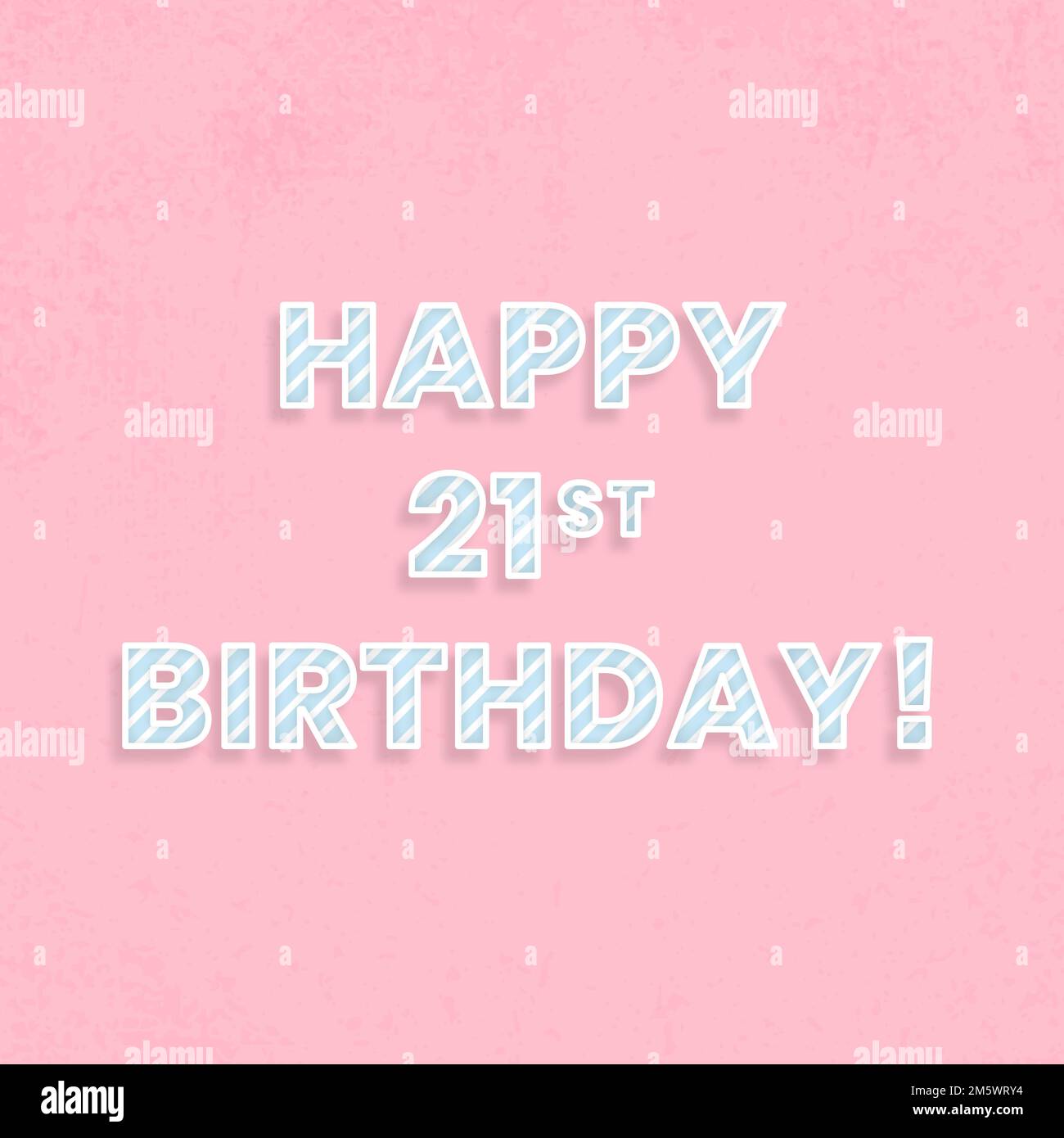 21st birthday Stock Vector Images - Alamy