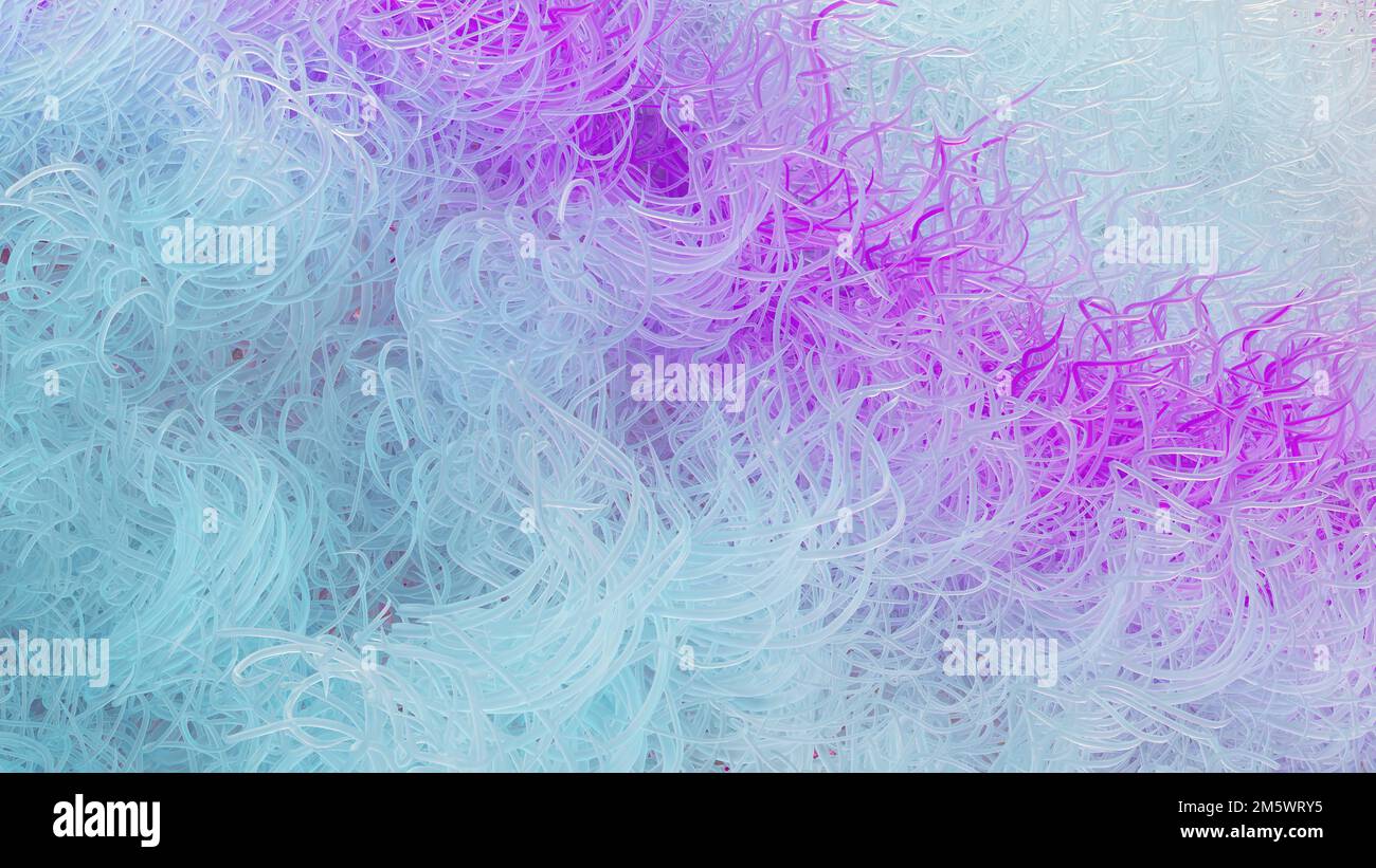 long-haired fur pompon, ball of hair, cotton wool, fluffy ball ...