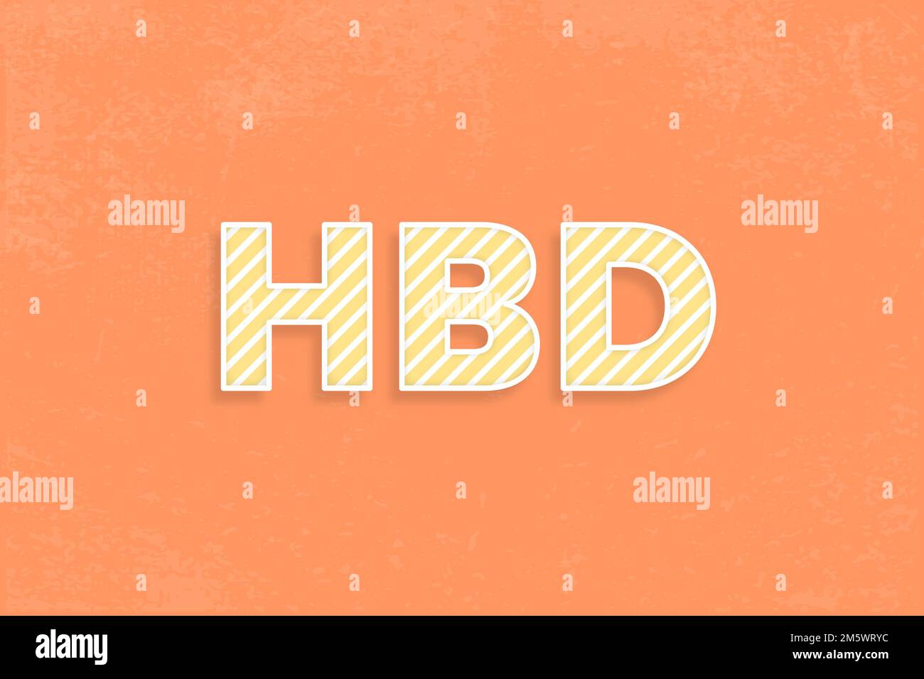 Vector hbd hi-res stock photography and images - Alamy