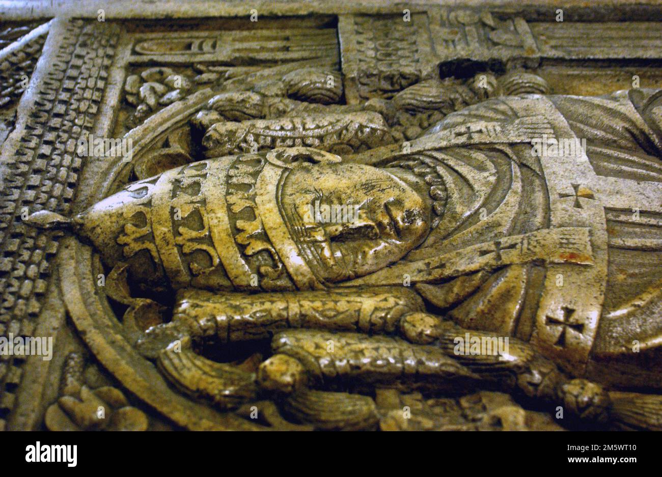 Innocent VII's tomb in the crypt of St. Peter's Basilica, resting place ...