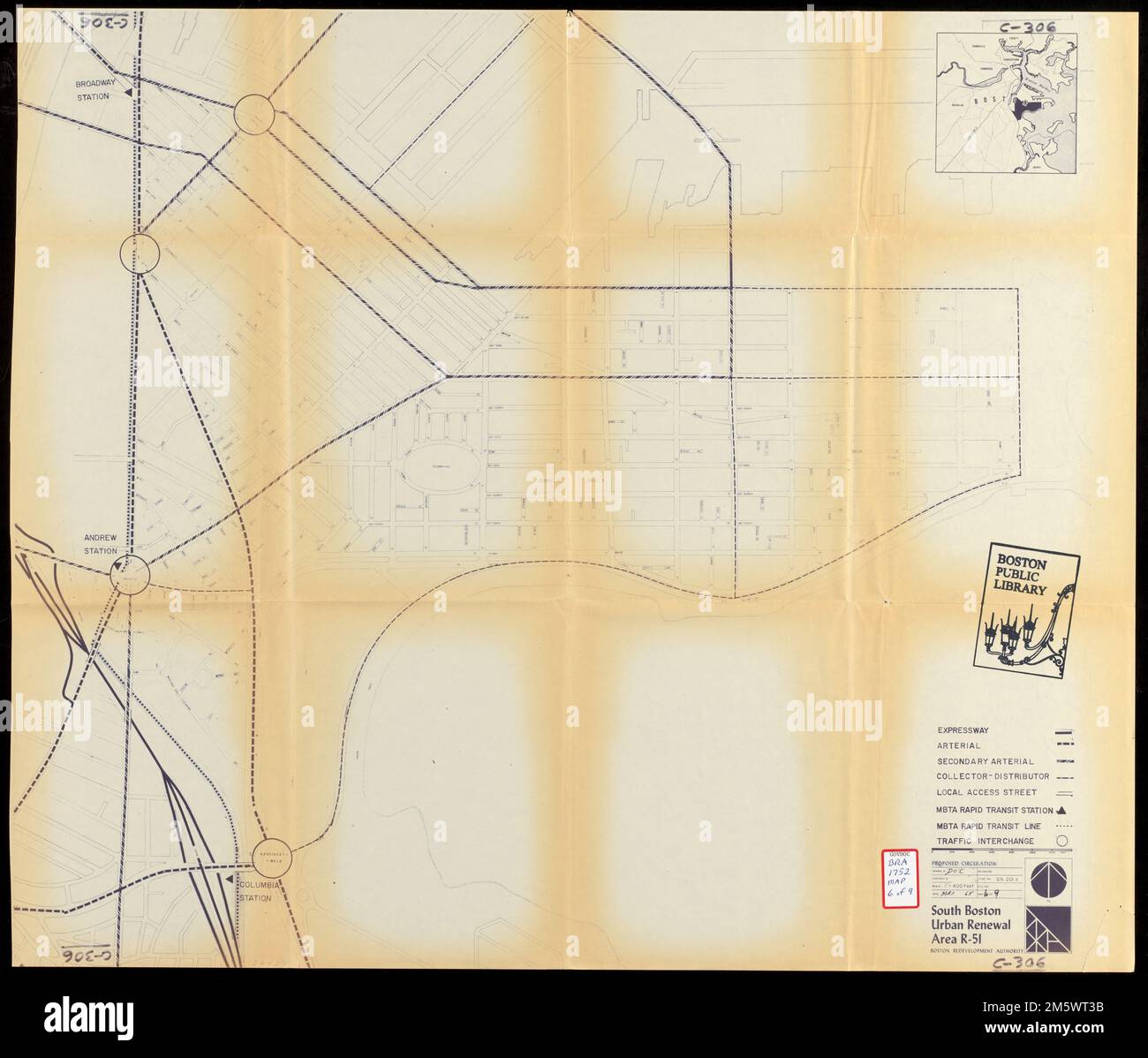 South Boston urban renewal area r-51 : proposed circulation ...