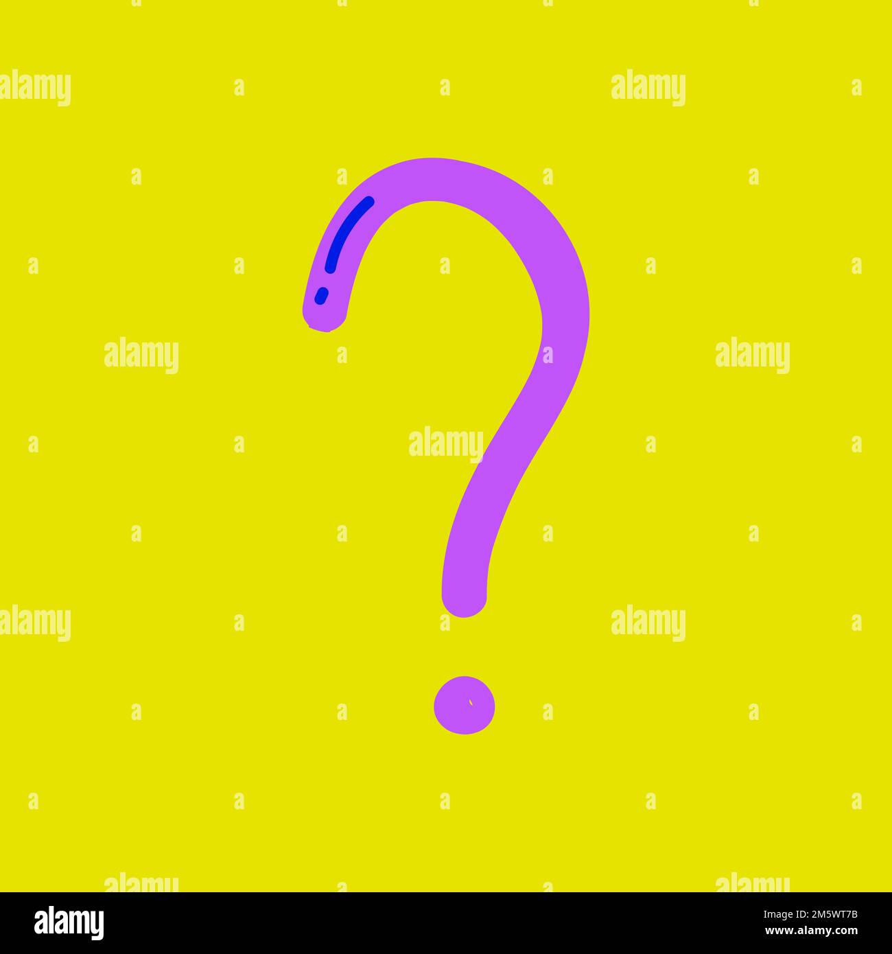 Doodle question mark vector typography Stock Vector Image & Art - Alamy