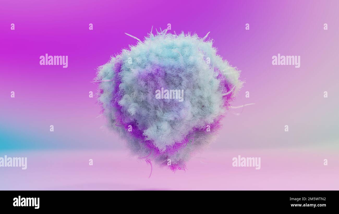 Furry Ball Render