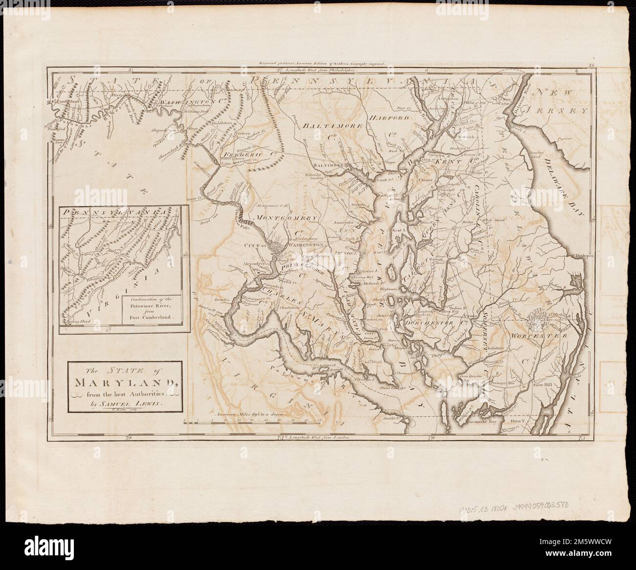 The state of Maryland, from the best authorities. Relief shown ...