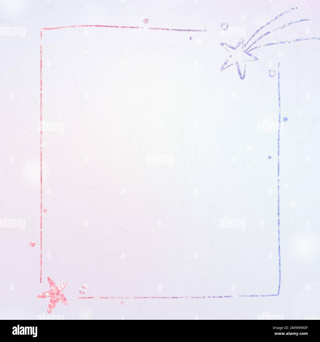 Vector space glitter rectangle border Stock Vector Image & Art - Alamy