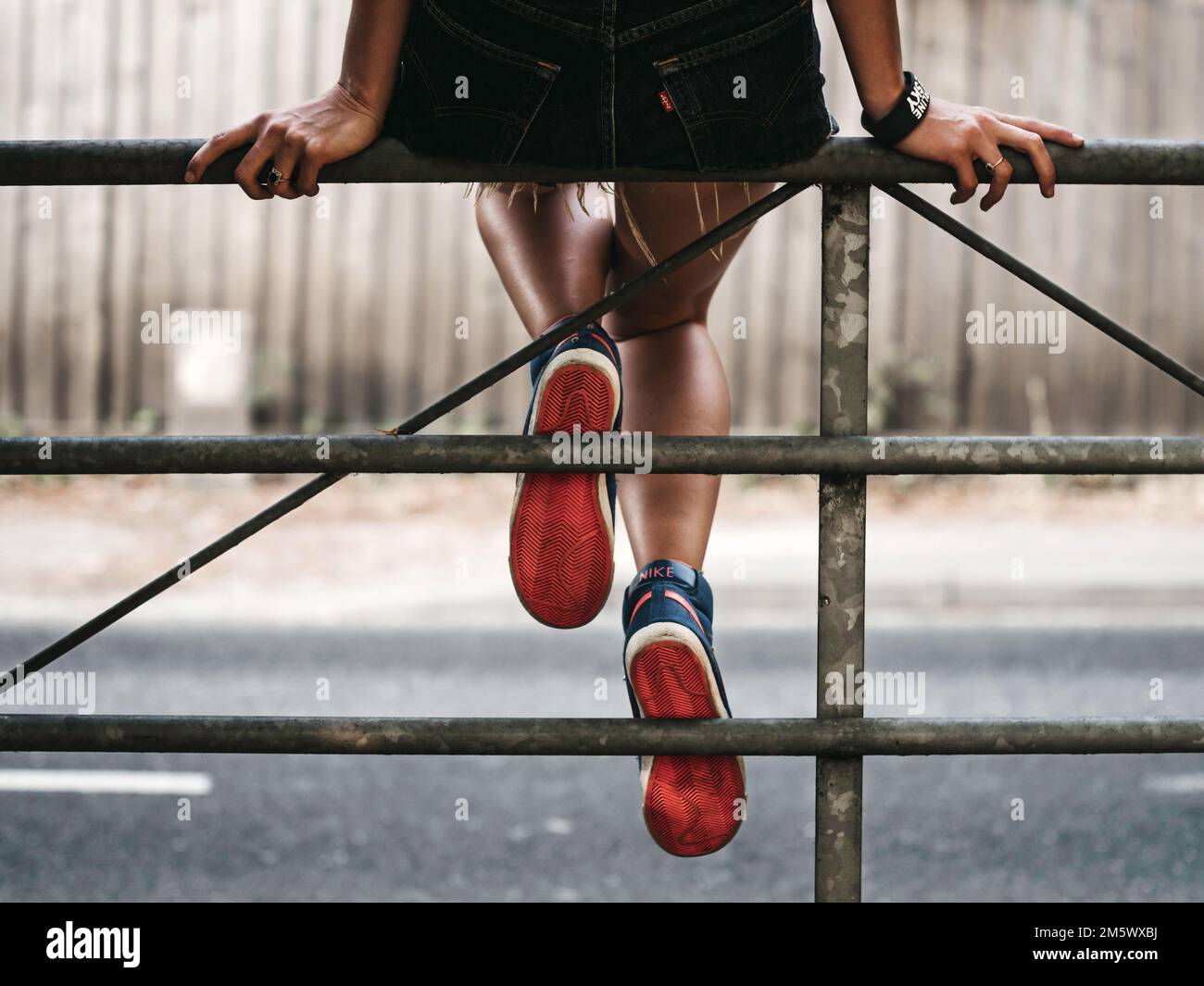 High school girls legs hi-res stock photography and images - Alamy