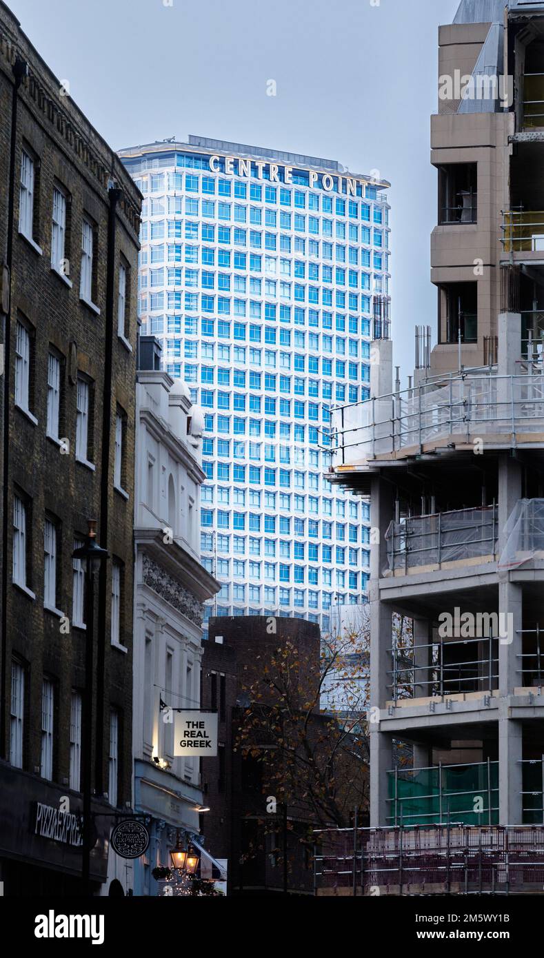 Centre Point, a 34 storey multi-purpose tower building, London, England ...