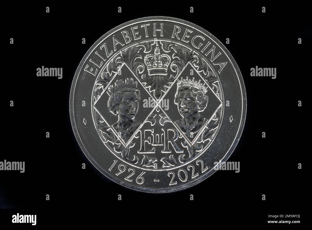 Queen elizabeth ii first coin effigy hi-res stock photography and ...