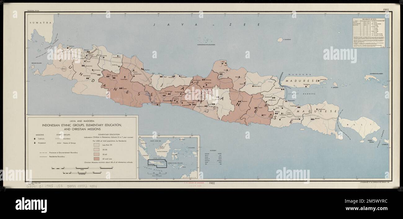 Java and Madoera : Indonesian ethnic groups, elementary education, and ...