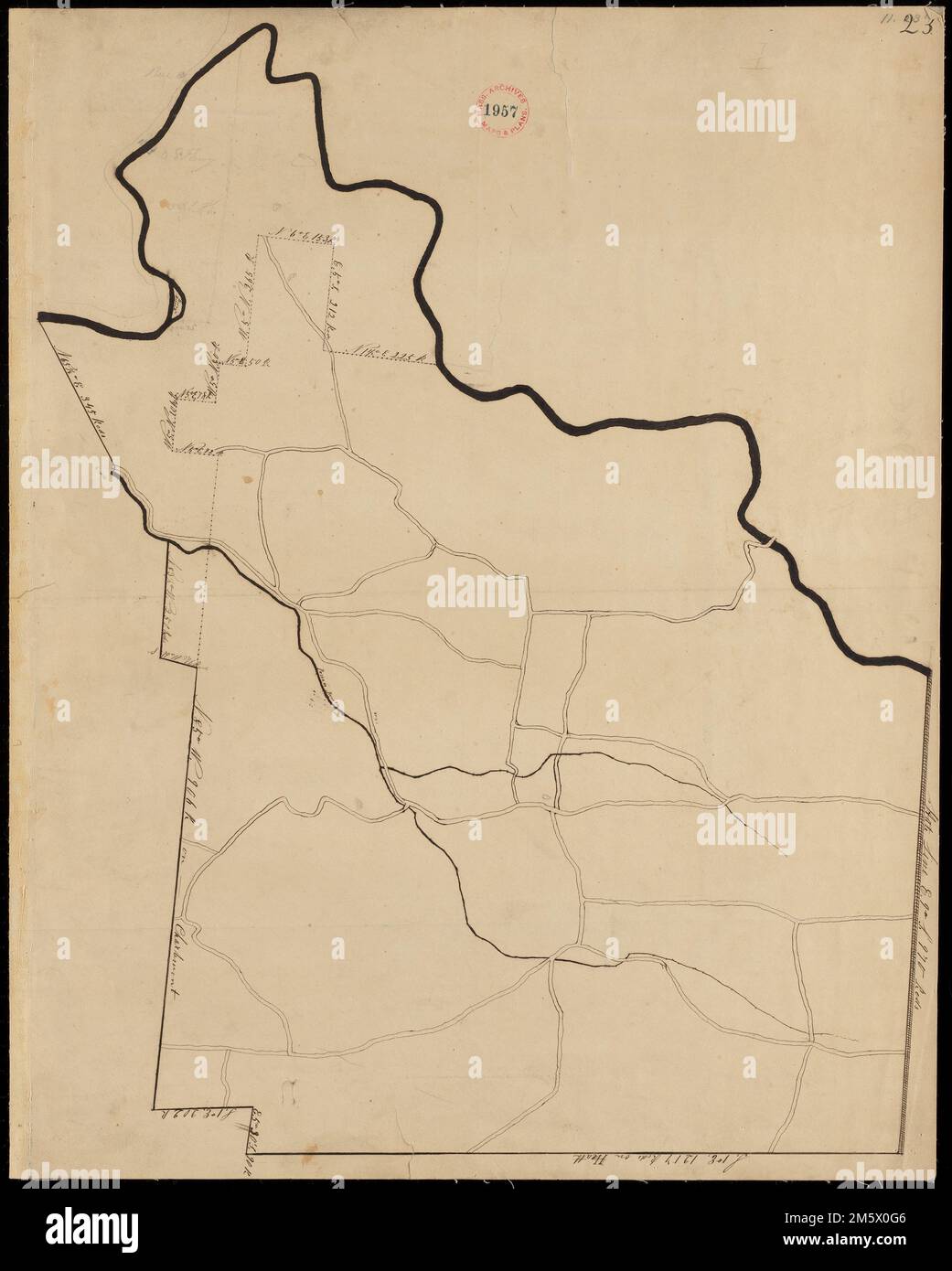 Plan of Rowe made by E. P. Farnsworth, dated June 1830. See also v.9:p ...