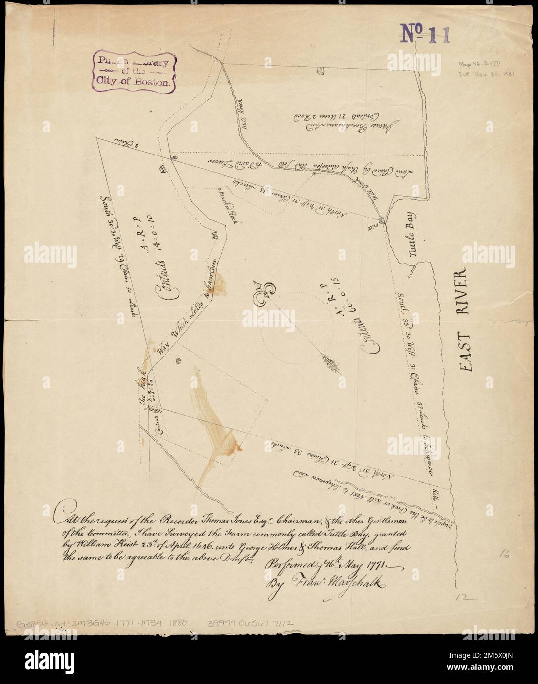 At the request of the recorder Thomas Jones Esqr. chairman, & the other ...