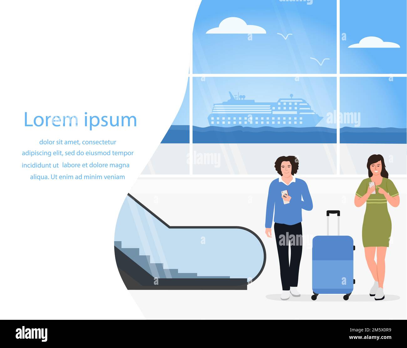 Cruise ship staircase Stock Vector Images - Alamy