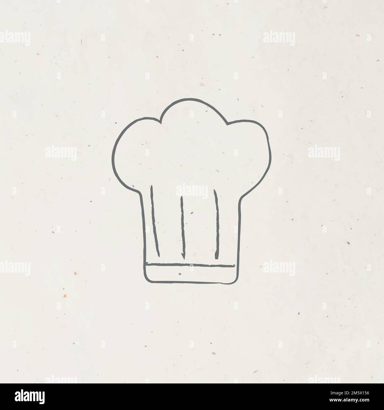 Cute doodle chef hat vector Stock Vector Image & Art - Alamy