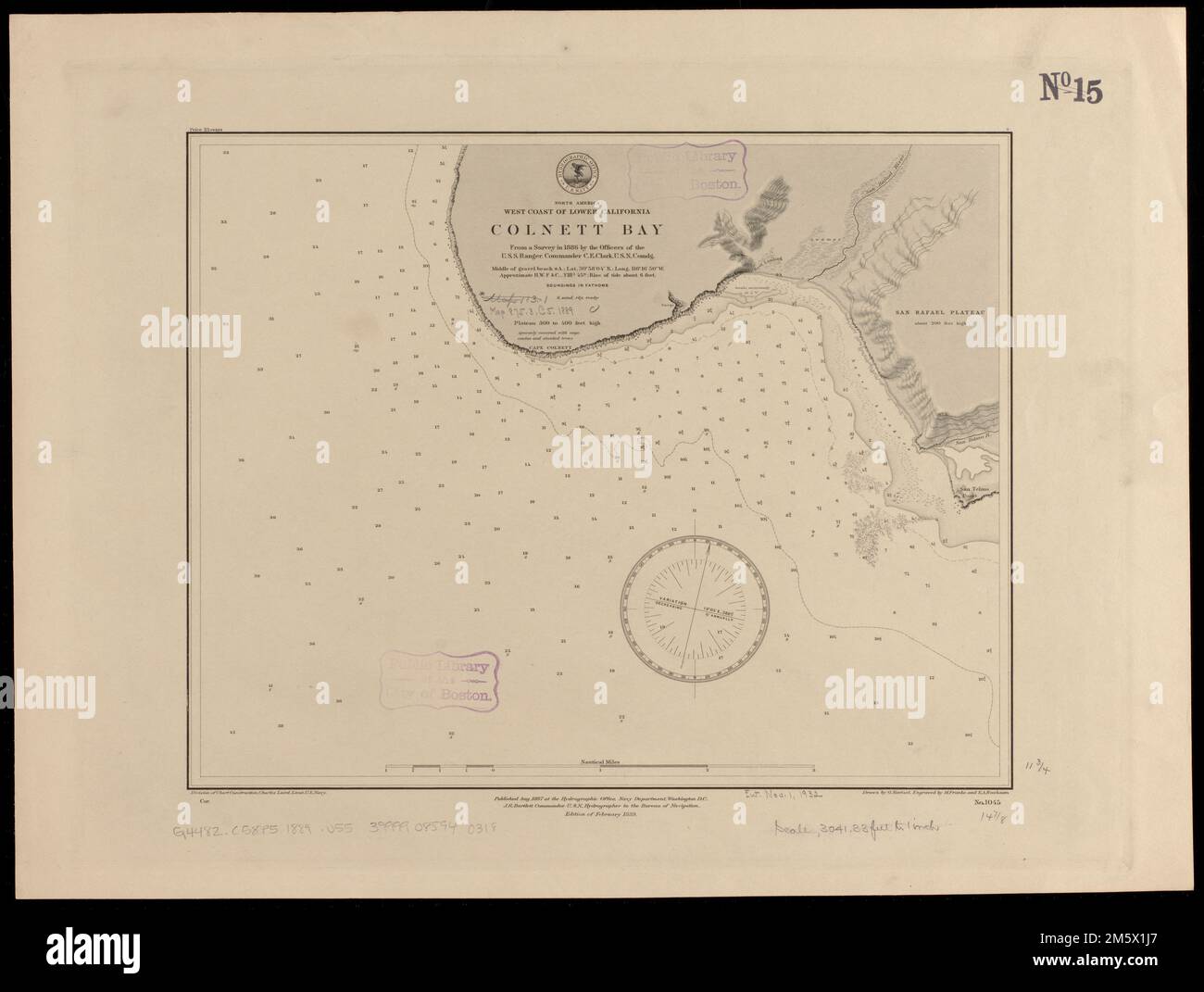 North America, west coast of lower California, Colnett Bay : from a ...